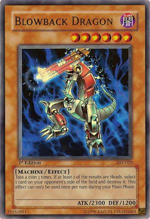 Blowback Dragon (AST-022) - Ancient Sanctuary Ultra Rare Unlimited ...