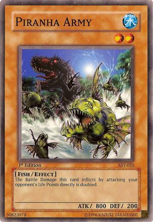 Piranha Army (AST-026) - Ancient Sanctuary Common / Short Print Unlimi ...