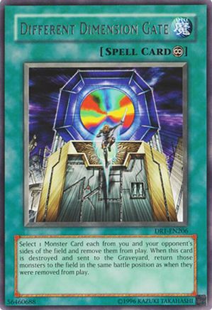Different Dimension Gate (DR1-EN206) - Dark Revelation Volume 1 Rare U ...
