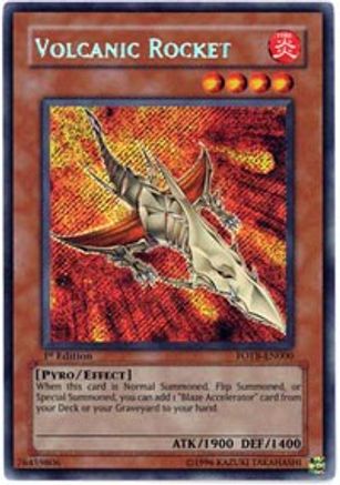Volcanic Rocket (FOTB-EN000) - Force of the Breaker Secret Rare Unlimi ...