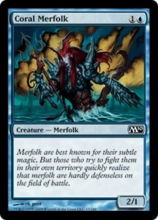 Coral Merfolk – Troll and Toad