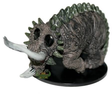 Trihorn Behemoth #53 Lords of Madness D&D Miniatures – Troll and Toad