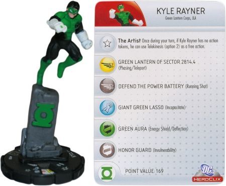 Kyle Rayner #038 DC 75th Anniversary DC Heroclix – Troll and Toad