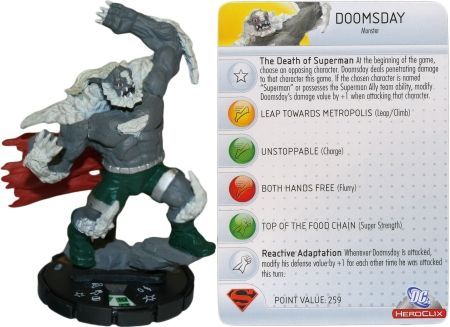 Doomsday #056 DC 75th Anniversary DC Heroclix – Troll and Toad