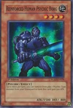 Reinforced Human Psychic Borg (RGBT-EN029) - Raging Battle Super Rare ...