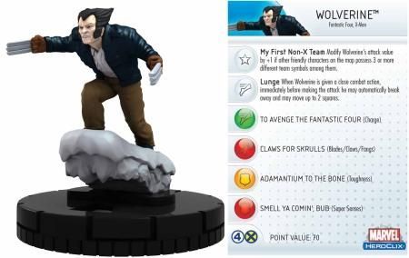 Wolverine #035 Incredible Hulk Marvel Heroclix – Troll and Toad