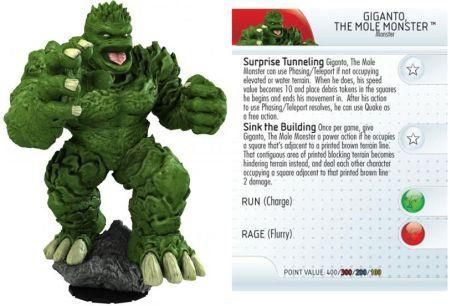 Giganto, the Mole Monster #G004 Galactic Guardians Giant Marvel Herocl ...
