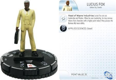 Lucius Fox #026 The Dark Knight Rises DC Heroclix – Troll and Toad