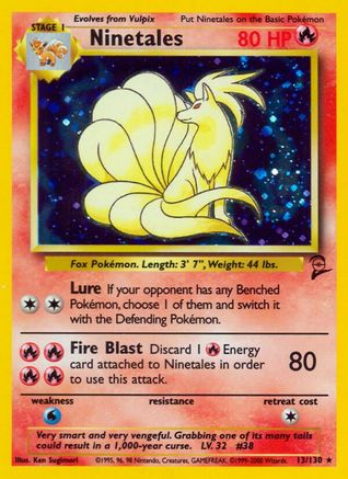 Ninetales - 13/130 - Holo – Troll and Toad