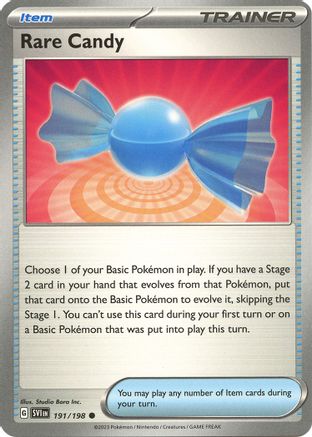 Rare Candy - 191/198 - Common Reverse Holo – Troll and Toad