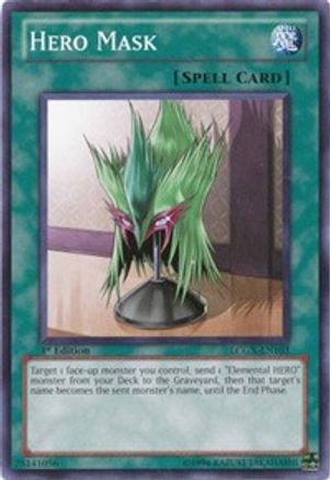 Hero Mask (LCGX-EN103) - Legendary Collection 2 Common / Short Print U ...