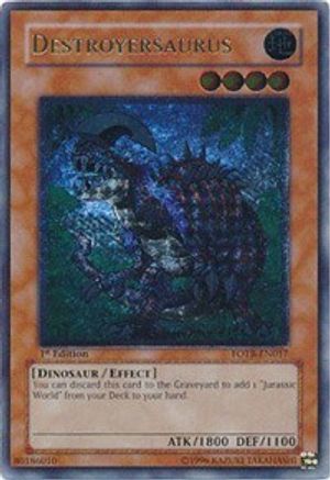 Destroyersaurus (UTR) (FOTB-EN017) - Force of the Breaker Ultimate Rar ...