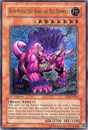Behemoth the King of All Animals (UTR) (FET-EN014) - Flaming Eternity ...
