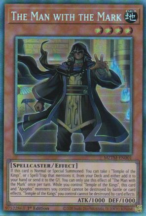 The Man with the Mark (CR) (MZTM-EN001) - Maze of the Master Collector ...