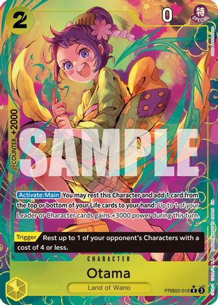 Otama (Alternate Art) (PRB02-016) - Premium Booster -The Best- Vol. 2 ...