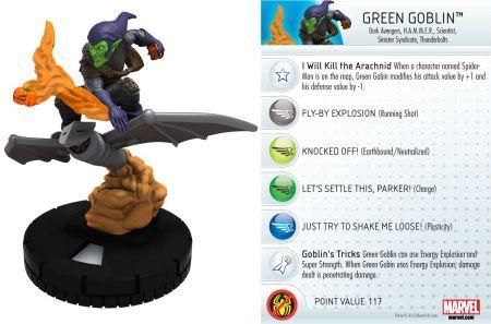 Green Goblin #018 Marvel 10th Anniversary Marvel Heroclix – Troll and Toad