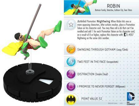 Robin #014 DC 10th Anniversary DC Heroclix – Troll and Toad