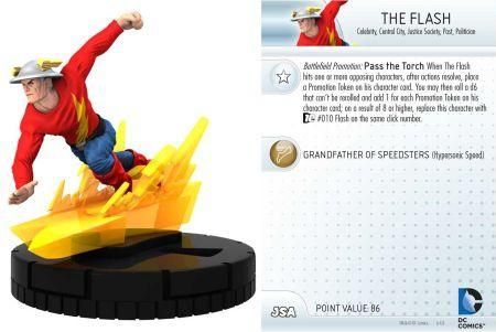 The Flash #018 DC 10th Anniversary DC Heroclix – Troll and Toad