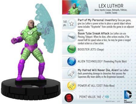 Lex Luthor #020 DC 10th Anniversary DC Heroclix – Troll and Toad