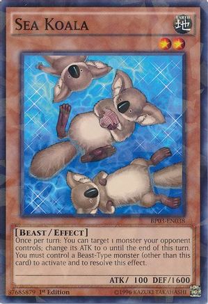 Sea Koala (Shatterfoil) (BP03-EN038) - Battle Pack 3: Monster League S ...