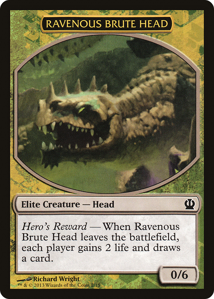Ravenous Brute Head - Face the Hydra Challenge Deck – Troll and Toad